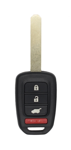 Honda Civic 4 Button Key Fob MLBHLIK6-1TA w/ Hatch Release - Baldino's ...