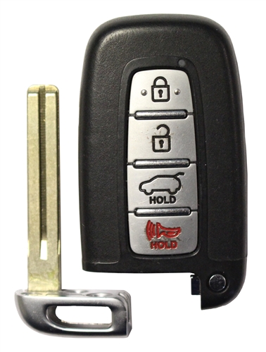 Hyundai Santa Fe 4 Button Key Fob SY5HMFNA04 - Baldino's Automotive
